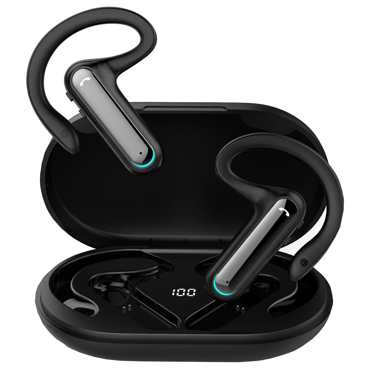 Ear-hook TWS Earphones, Ear hook Headphones Bluetooth Earbuds Wireless