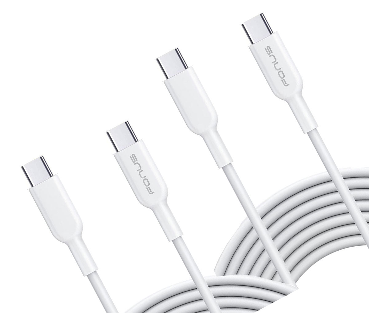 6ft and 10ft Long PD USB-C Cables, Power Wire TYPE-C to TYPE-C Cord Fa