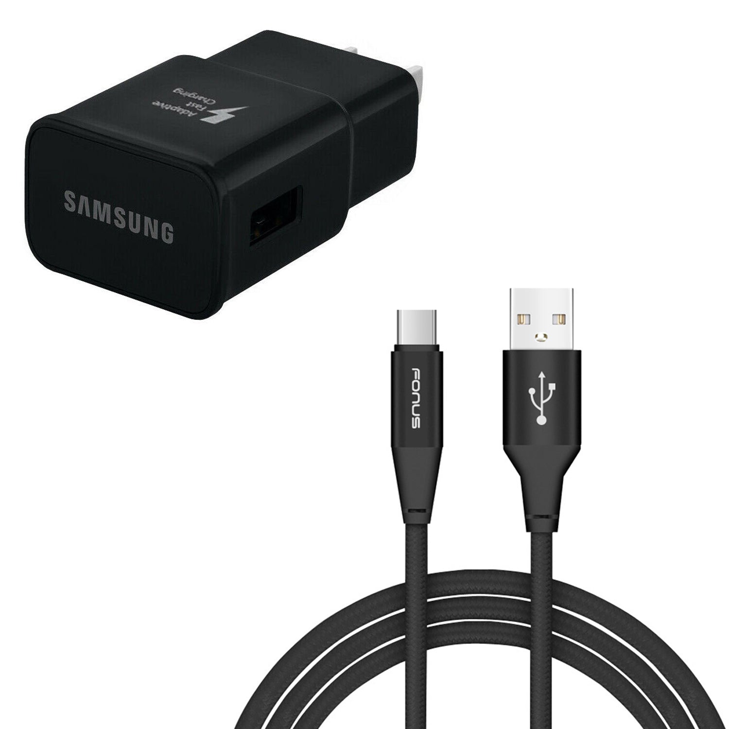 Fast Home Charger, Quick 6ft USB Cable Type-C - ACC38